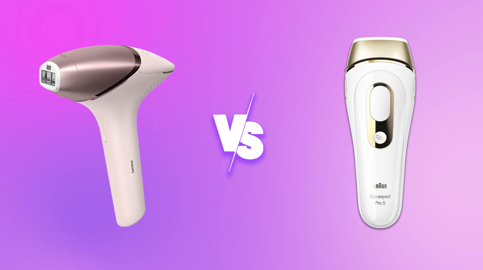 Philips Lumea Series vs. Braun Silk Expert Series - Brand Wishlist